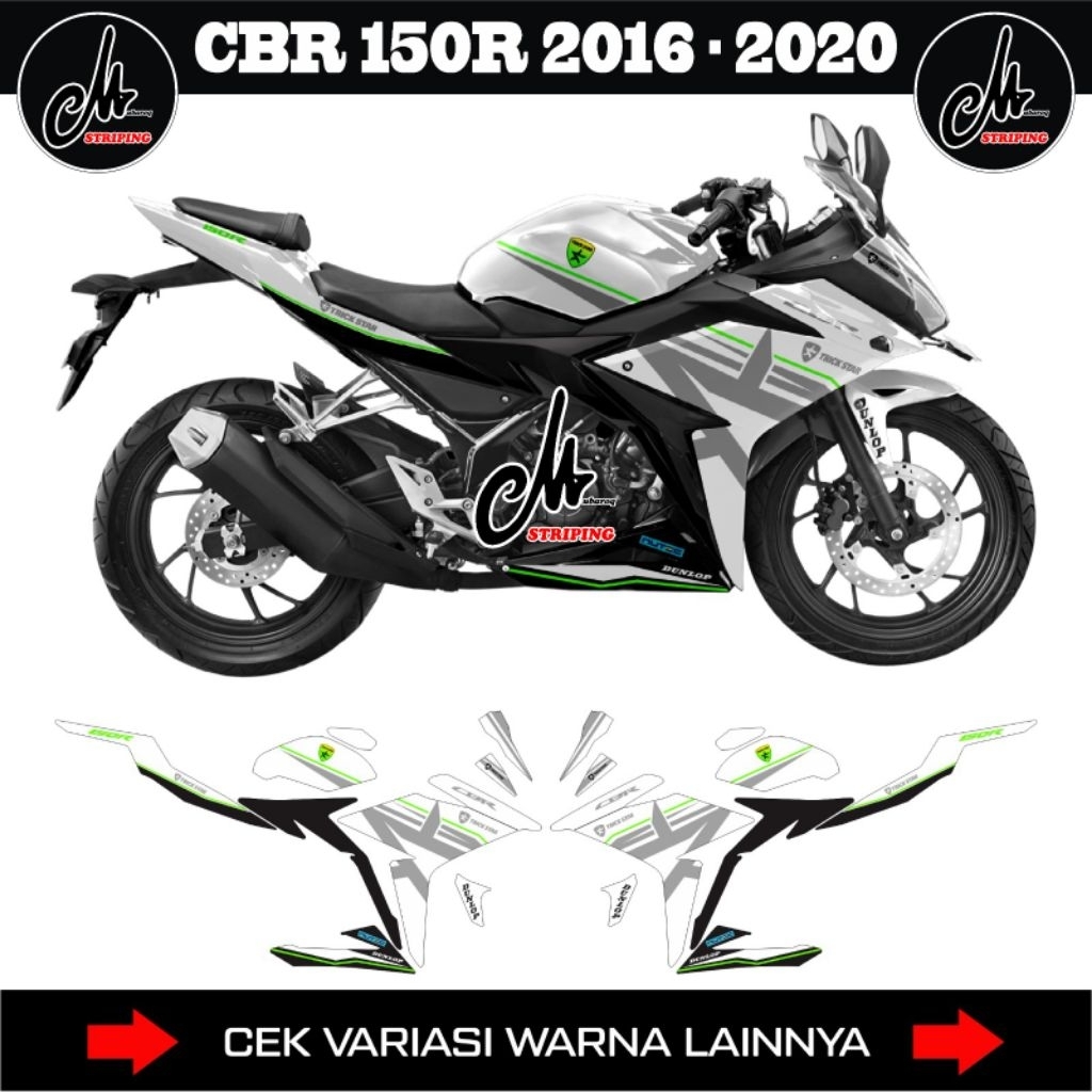 Jual Honda CBR 150R Facelift Trickstar Edition Motorcycle Decal ...