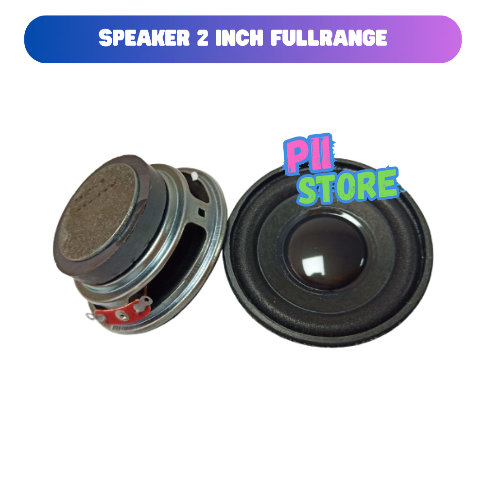 Jual SPEAKER 2 INCH 4 OHM 3 WATT FULLRANGE HITAM TANPA KUPING | Shopee Indonesia