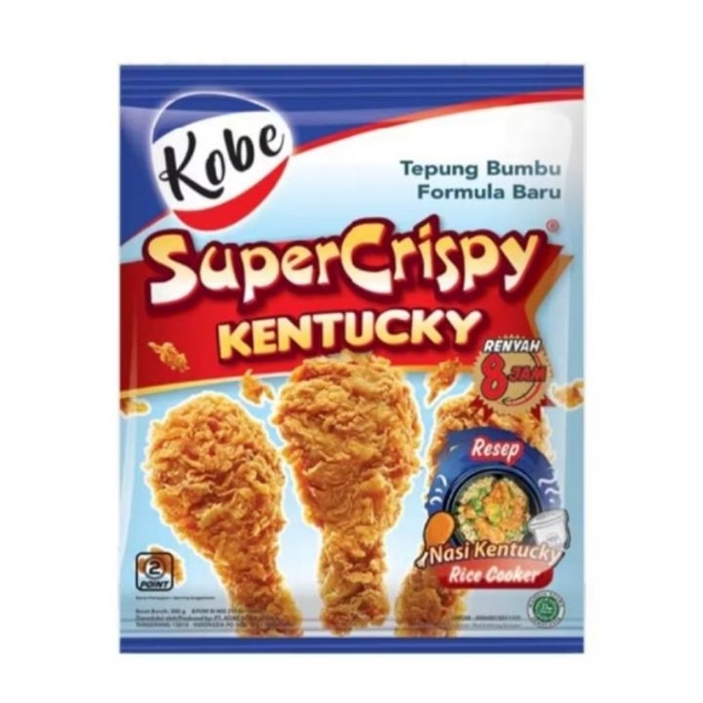 Jual Kobe Super Crispy Tepung Bumbu Kentucky 200g | Shopee Indonesia