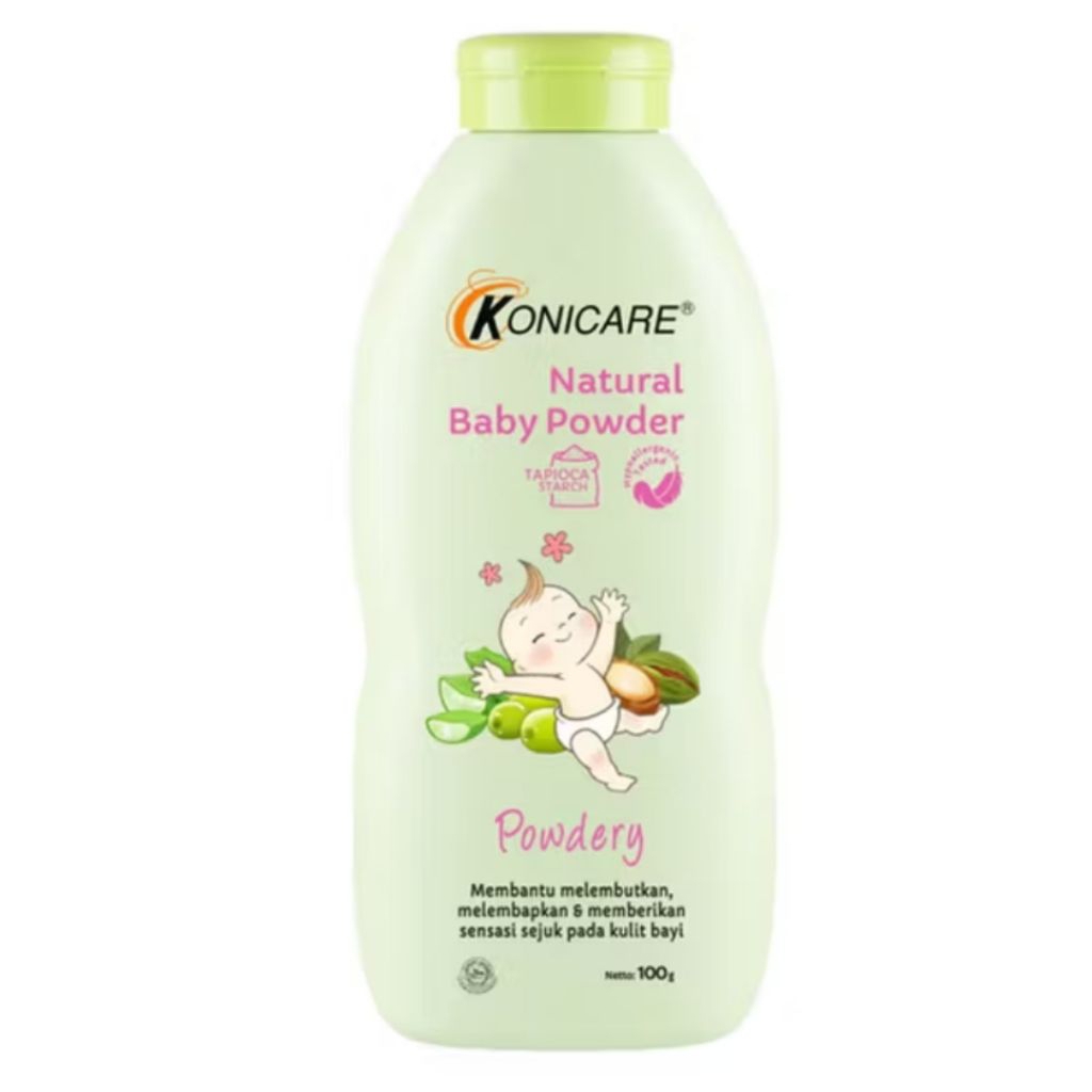 Jual KONICARE Natural Baby Powder 100gr | Shopee Indonesia