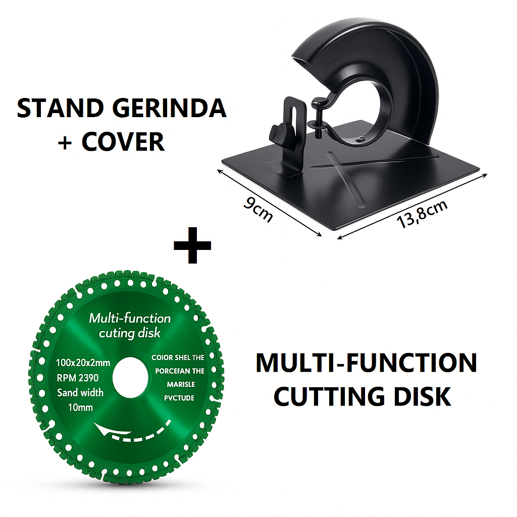 Jual Stand Gerinda Tatakan Dudukan Gerinda Tangan 4 Inch Angle Grinder ...