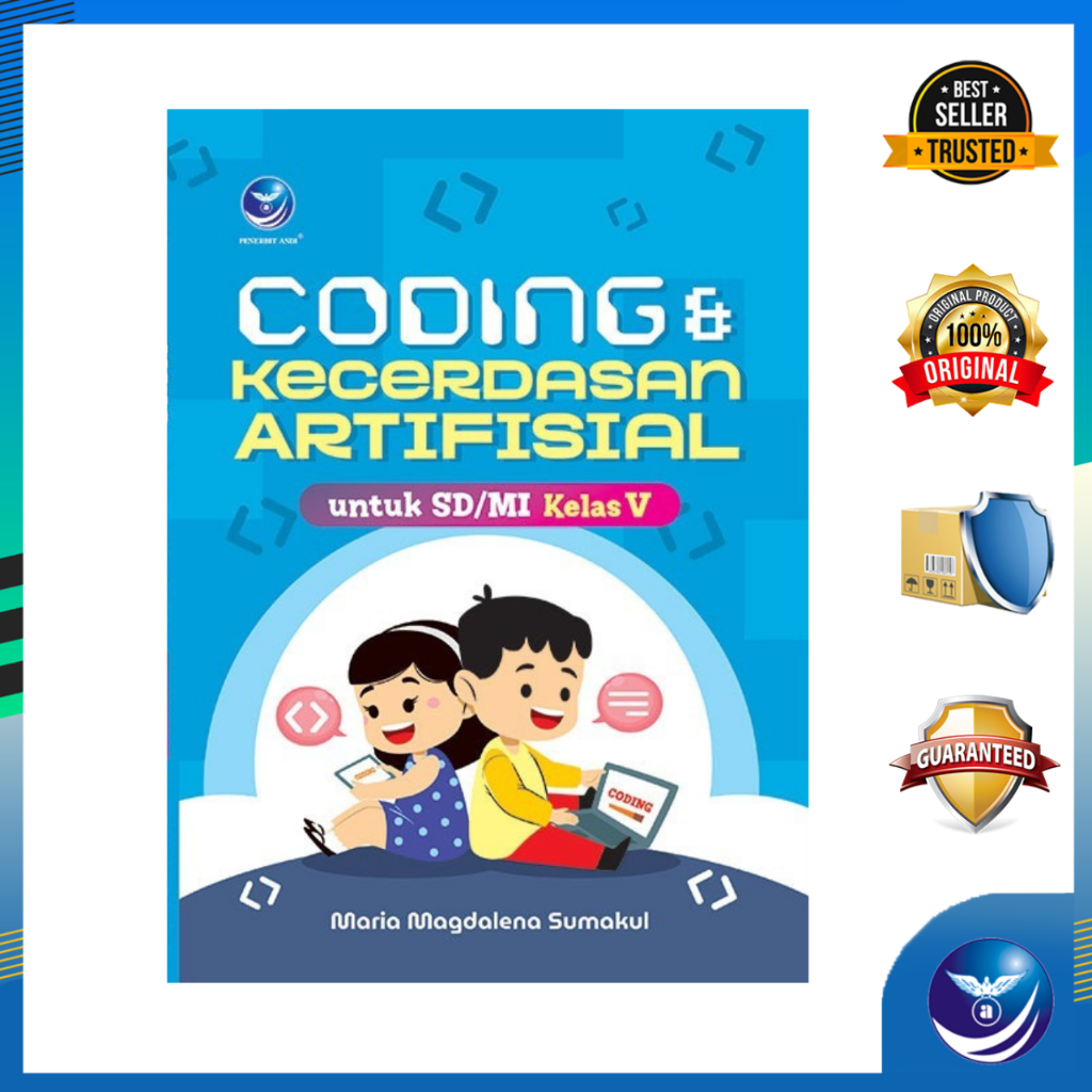 Jual Penerbit Andi - Buku Coding dan Kecerdasan Artifisial untuk SD/MI ...