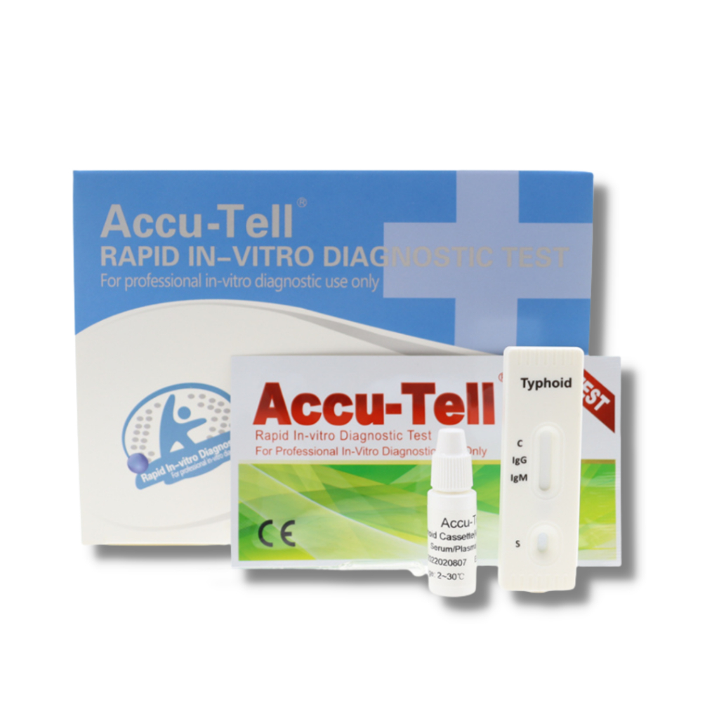 Jual ACCU-TELL Typhoid Cassette (Whole Blood/Serum/Plasma) | Shopee ...