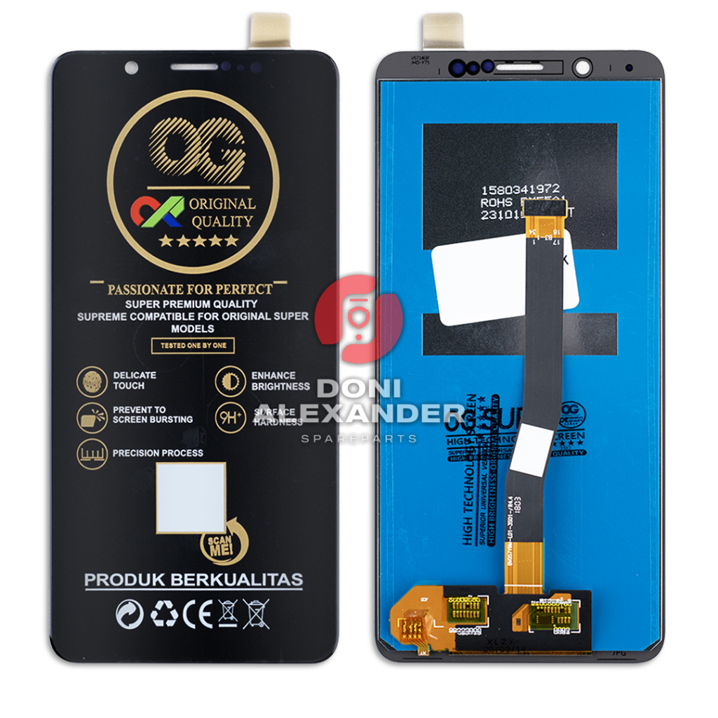 Jual VIVO V7 VIVO 1718 LCD TOUCHSCREEN DIGITIZER COMPLETE ORIGINAL 1SET ...
