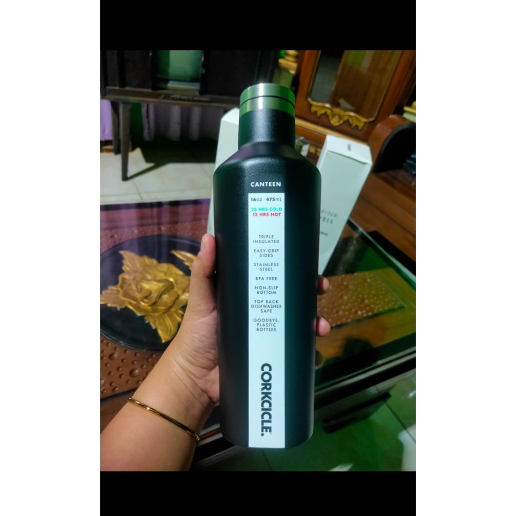 Jual botol Tumbler corkcicle 475 ml (tinggal warna merah) | Shopee ...