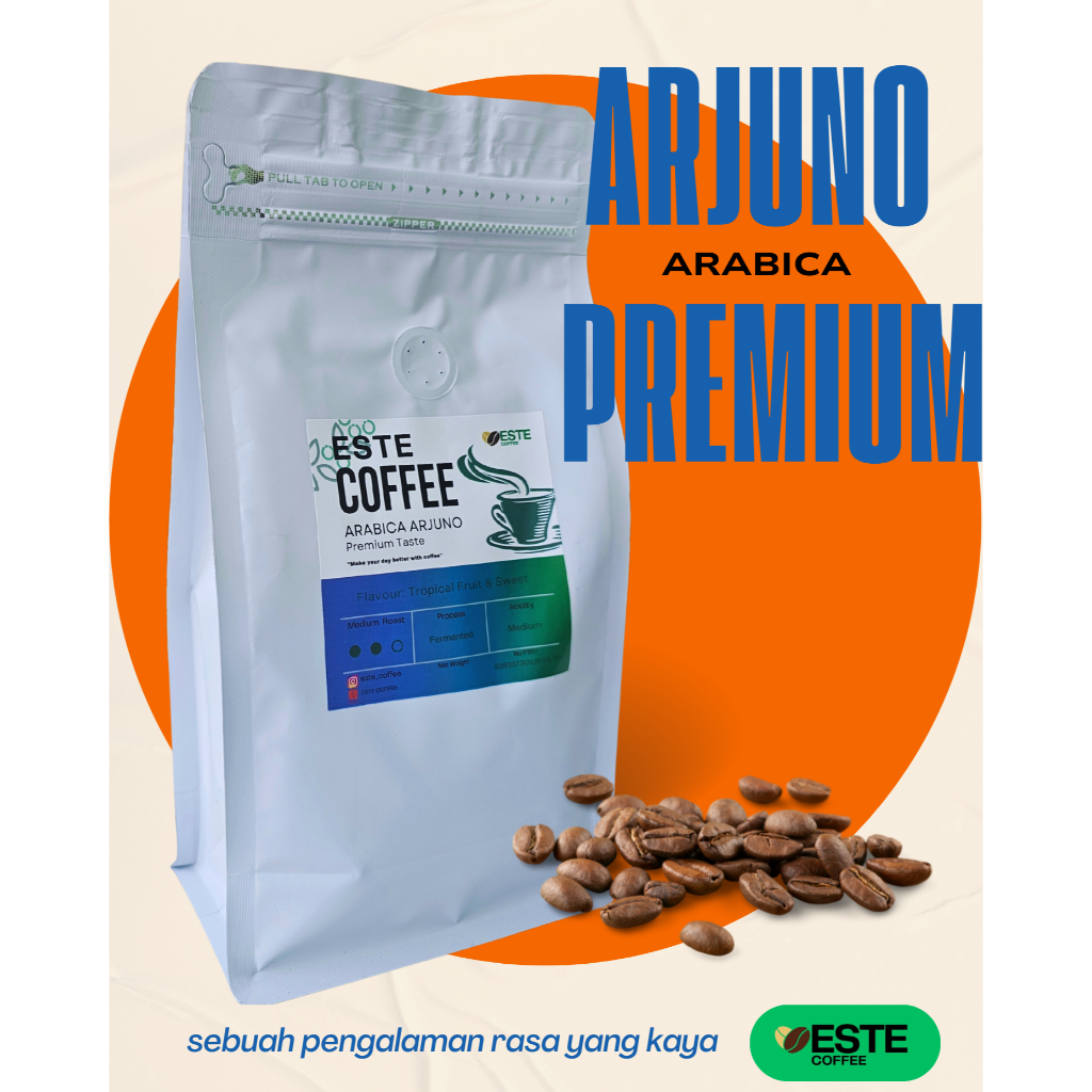 Jual Kopi Arabica Arjuno Premium Taste, Single Origin, Malang, 100% ...