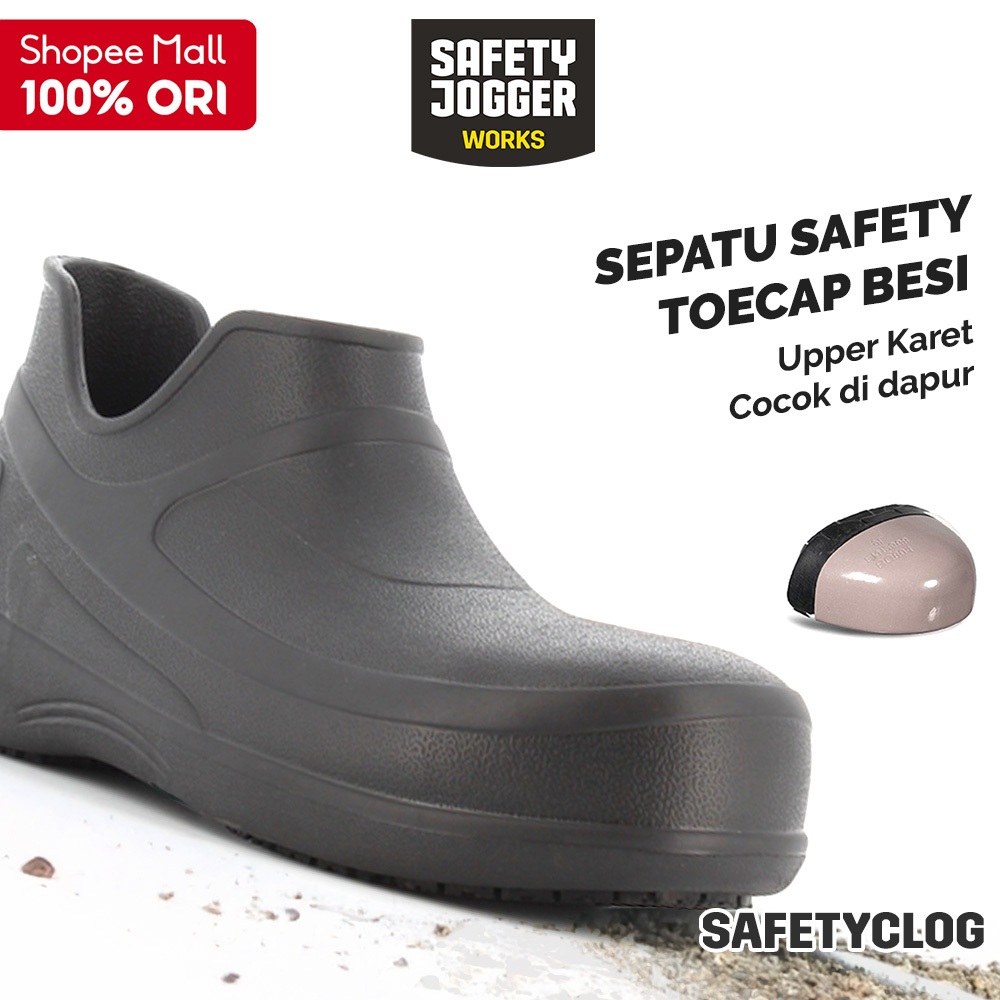 Jual Safety Jogger Safetyclog Sepatu Chef Koki F&B Medical Cleaning | Shopee Indonesia