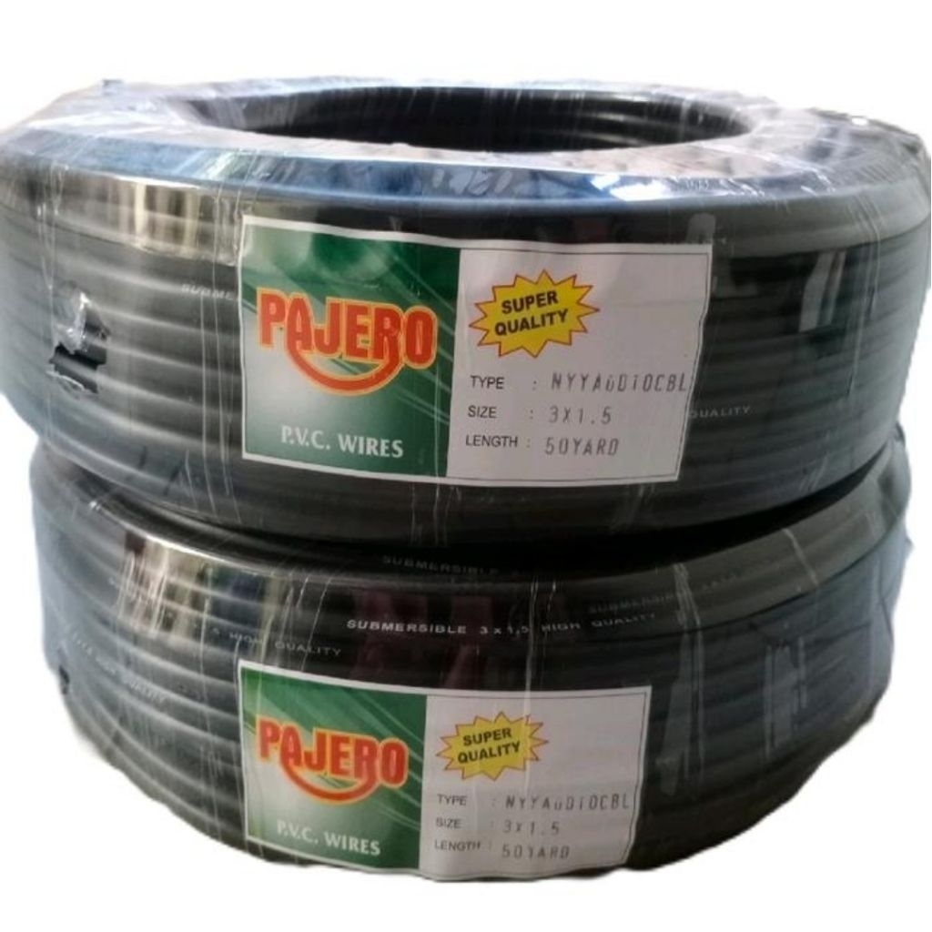 Jual Kabel Listrik Audio Serabut 3x1,5 PAJERO 50 Yard 45 Meter | Shopee ...