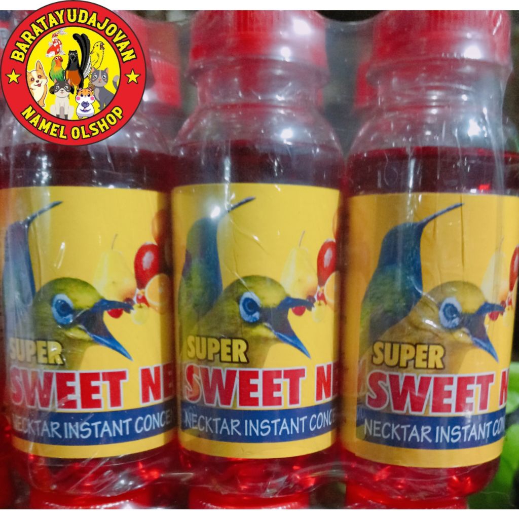 Jual SUPER SWEET NECTAR CONCENTRATE FOR BIRD NECTAR MERAH NEKTAR BURUNG ...