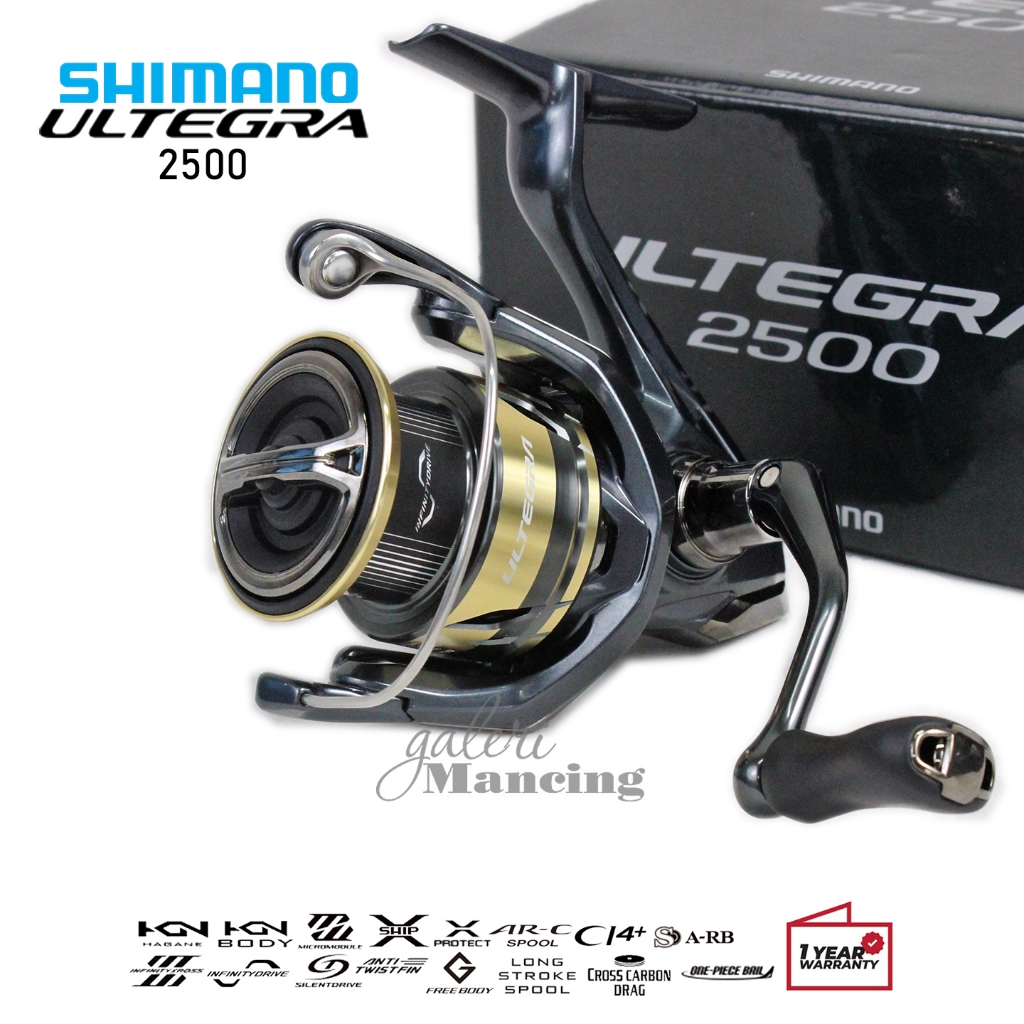 Jual Reel Shimano ULTEGRA 2025 2500 s/d 5000 | GARANSI RESMI SHIMANO 1 ...