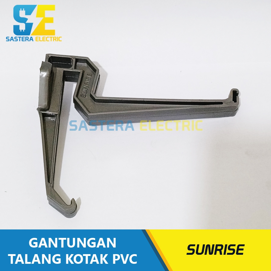 Jual Gantungan Talang Air Kotak PVC Sunrise / Klem Talang Kotak ...