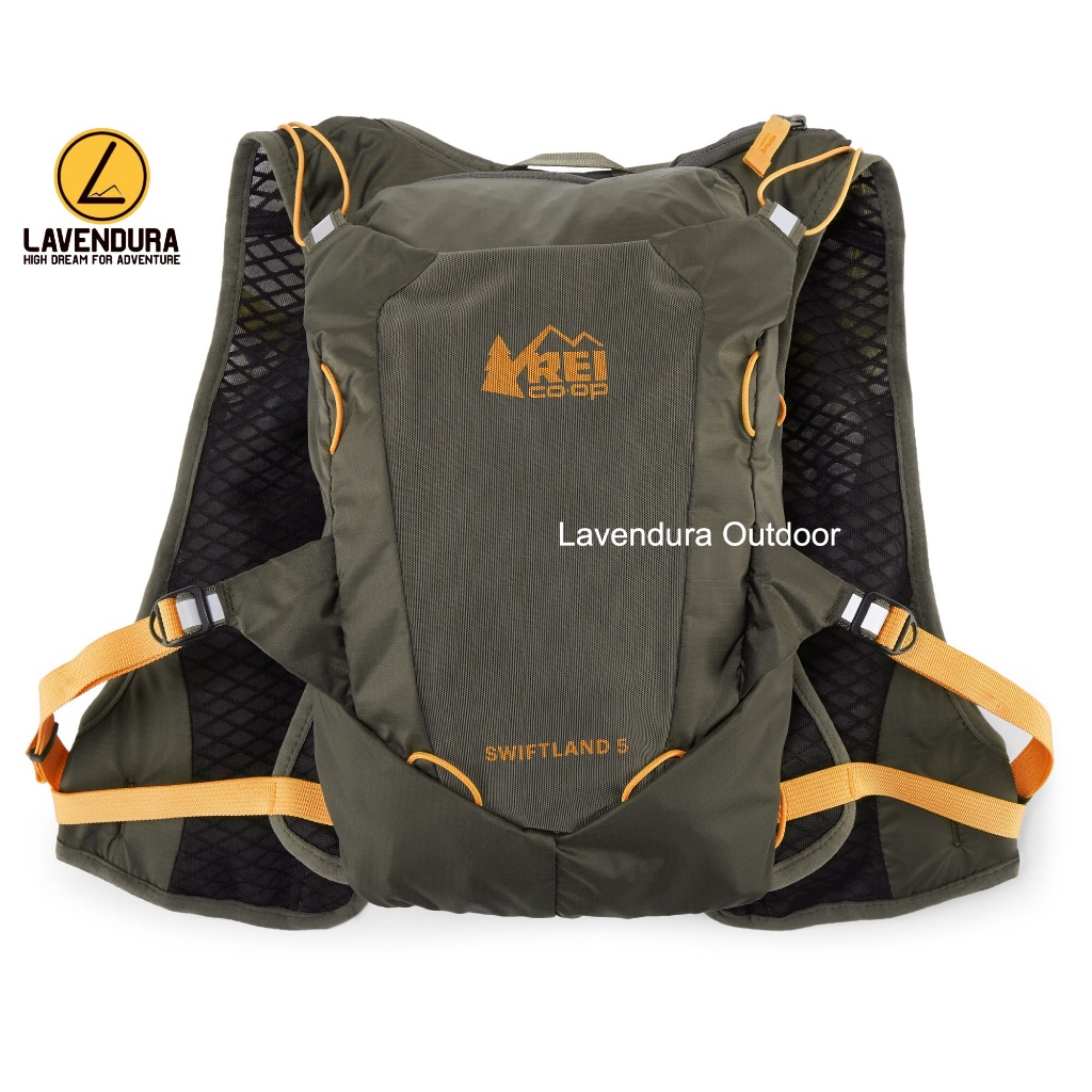 Jual REI CO**OP Swiftland 5 Hydration Vest Run UL5 Gray Tas Daypack ...