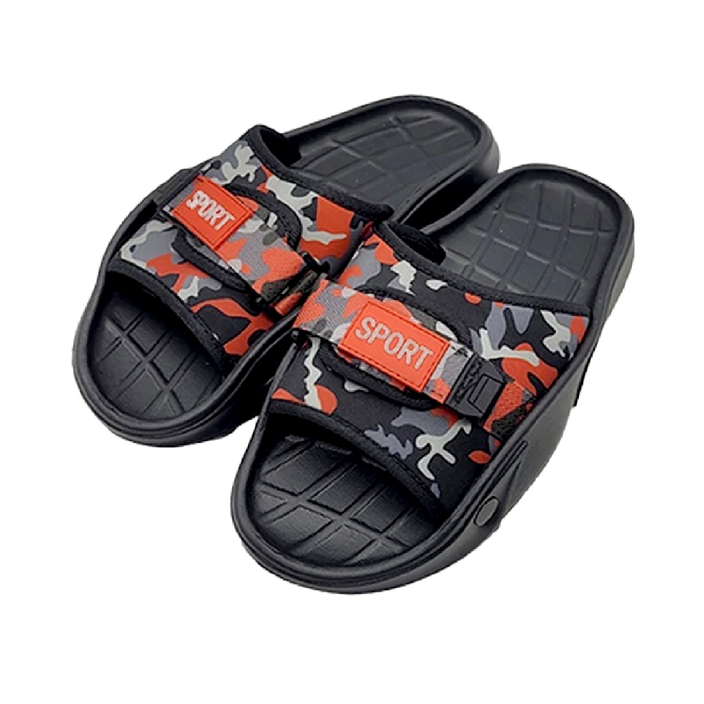 Jual Sandal Slop Pria Motif Army Sport – Sandal Slip On Anti Selip ...