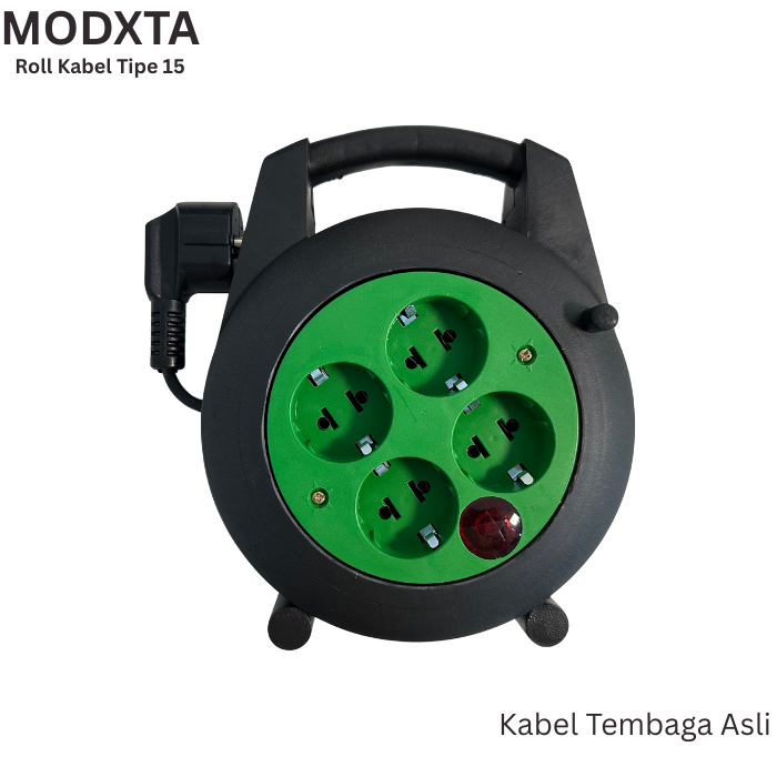 Jual Box Roll Kabel Panjang Kabel Rol 10 Meter Lampu Indikator Stop ...