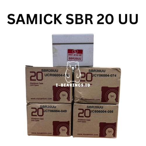 Jual BEARING SAMICK SBR 20 UU LINEAR BEARING / BUSHING SBR20UU SBR 20UU ...