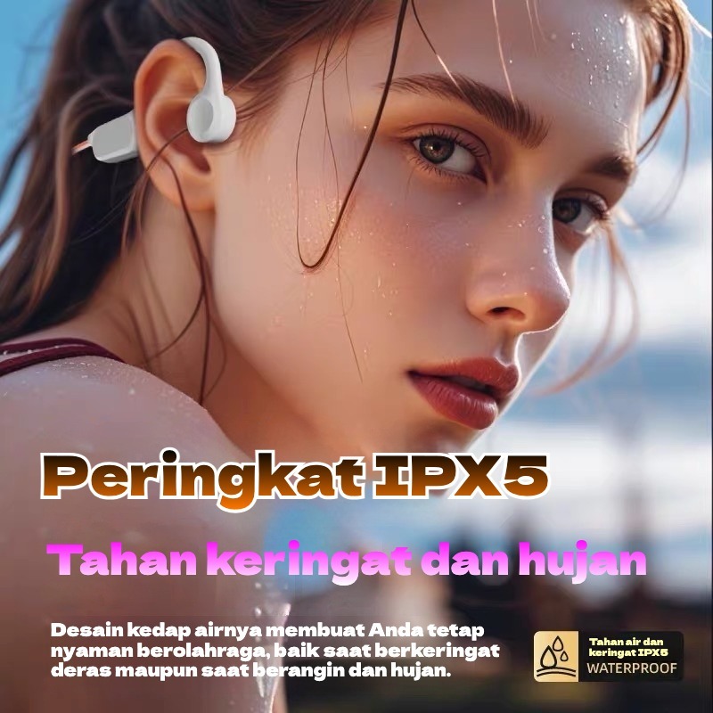 Jual Headset Bluetooth untuk Konduksi Tulang/Bluetooth Headset ...