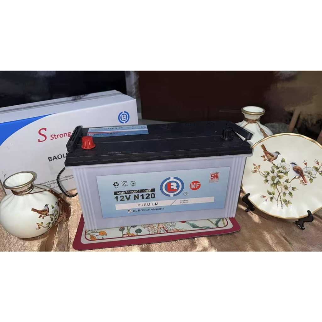 Jual AKI Genset BAOLE MF N120 Aki Kering 12V / 120Ah (MAINTENANCE FREE ...