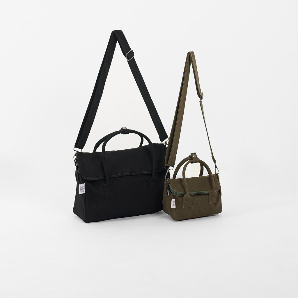 Jual Helen Bag by Money Alter / Tas Selempang Bahan Kanvas 2 Size ...