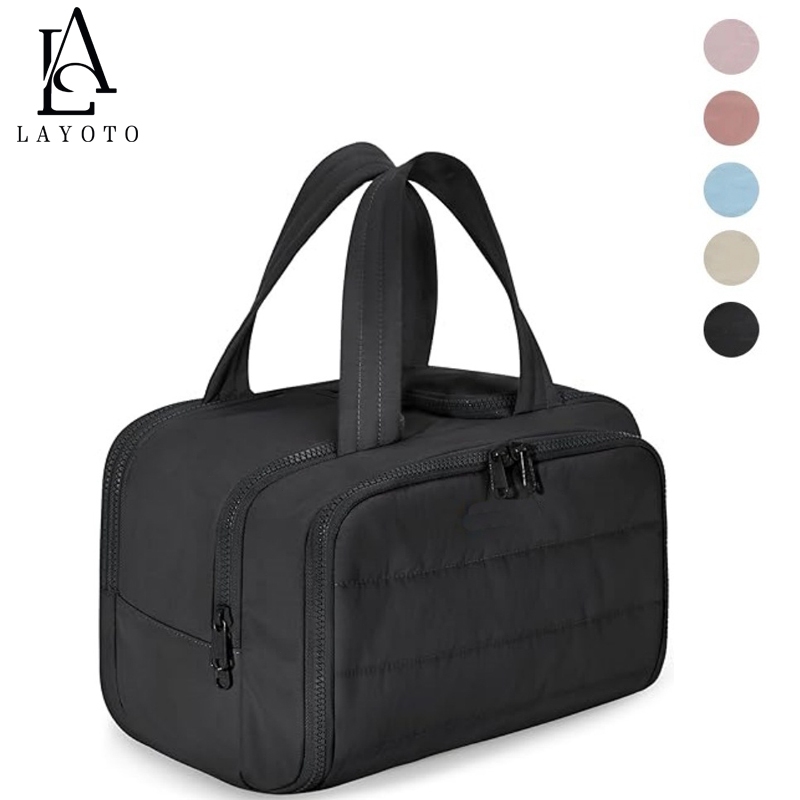Jual LAYOTO Tas Kosmetik Makeup Bag Ringan Besar dan Mudah Dibuka ...