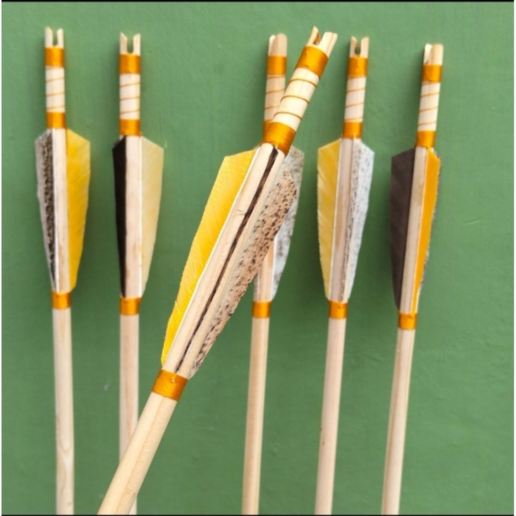 Jual Arrow bambu petung grade A kalkun arrow busur panahan | Shopee ...