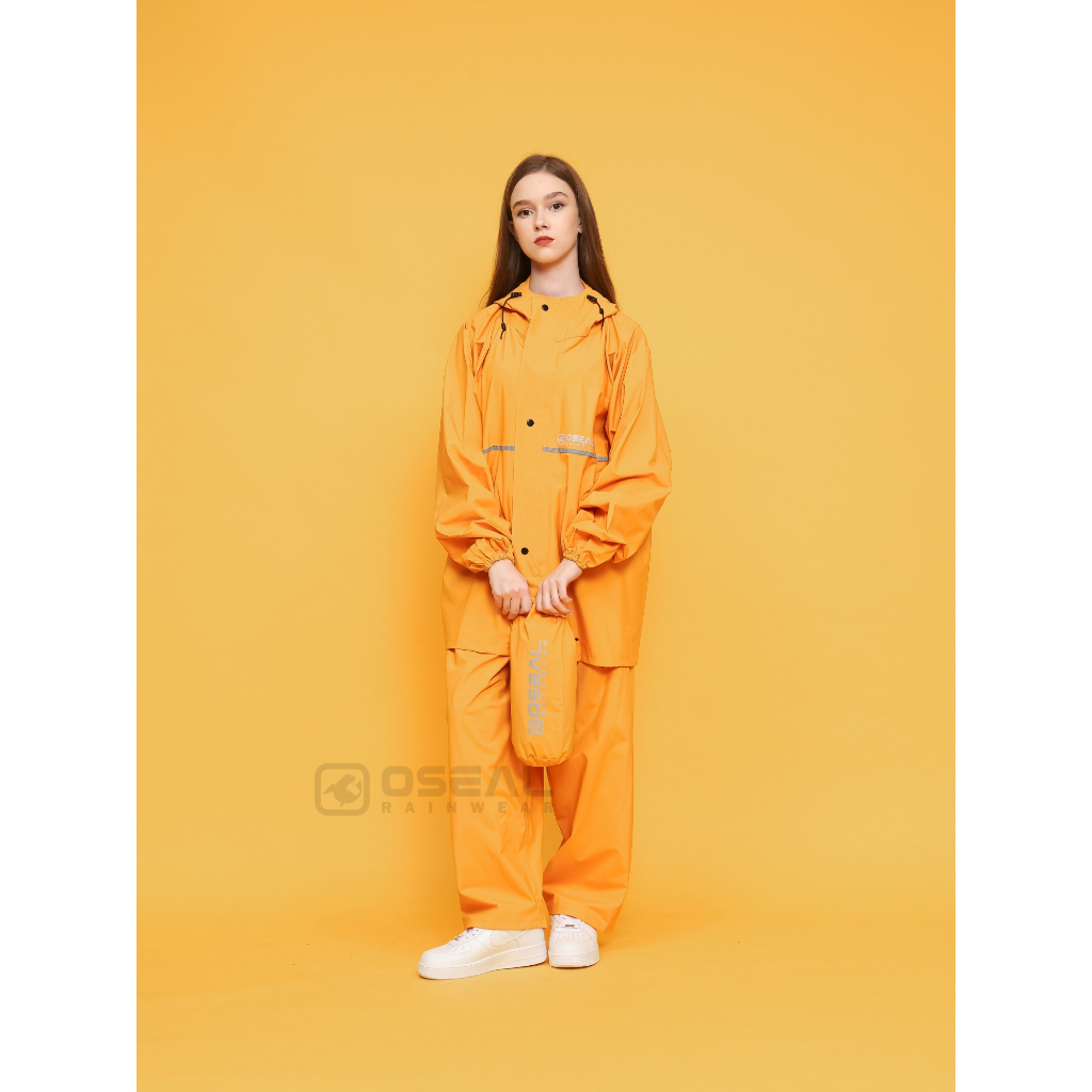 Jual Jas Hujan OSEAL Full Seal Raincoat Mantel Pria Wanita Dewasa Shine ...