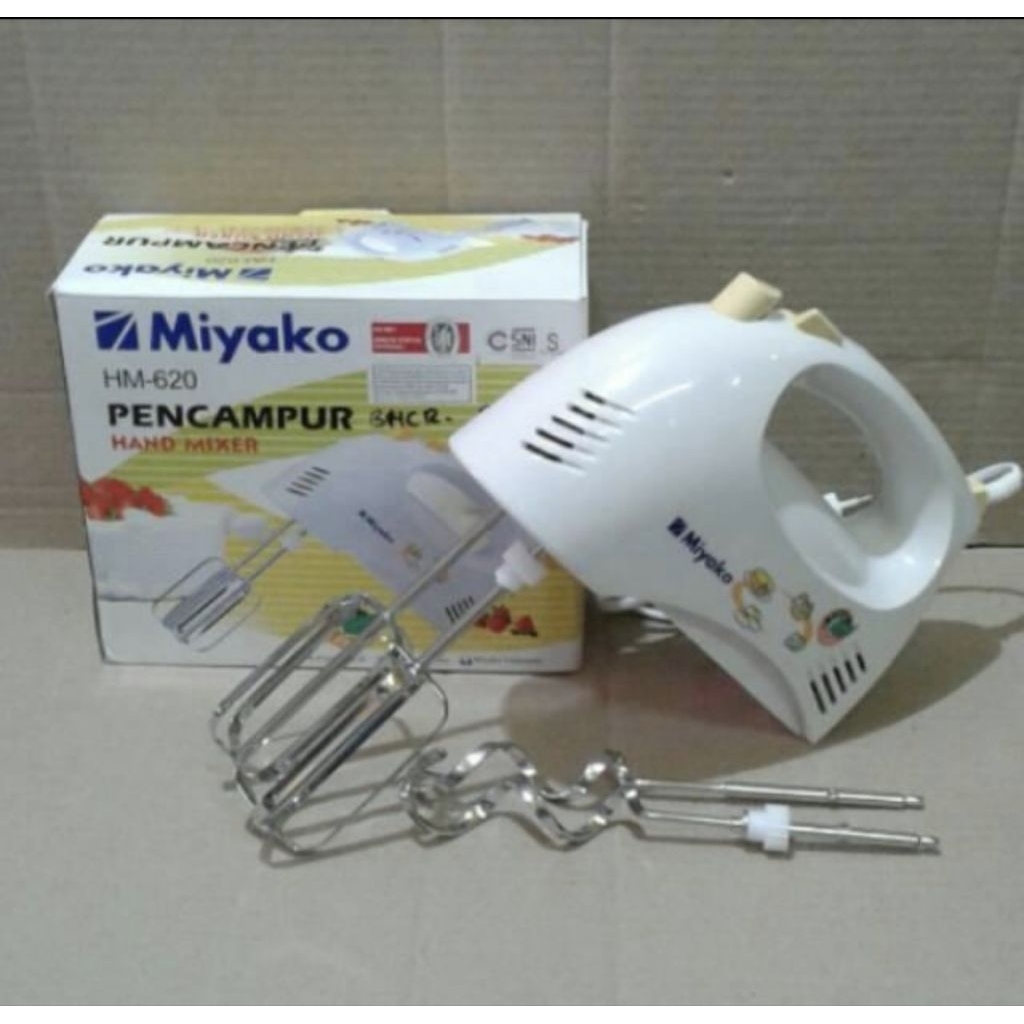 Jual Mixer miyako hm-620 /Hand mixer miyako | Shopee Indonesia