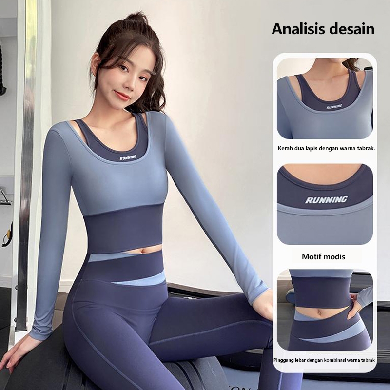 Jual Pakaian Olahraga Wanita Set / Bra Sport,Setelan jaket olahraga ...