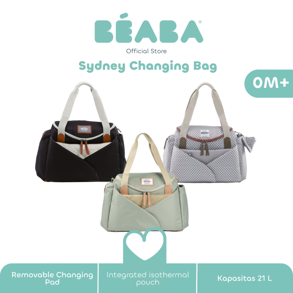 Jual [NEW COLOR] Beaba Baby Sydney Changing Bag - Tas Perlengkapan ...