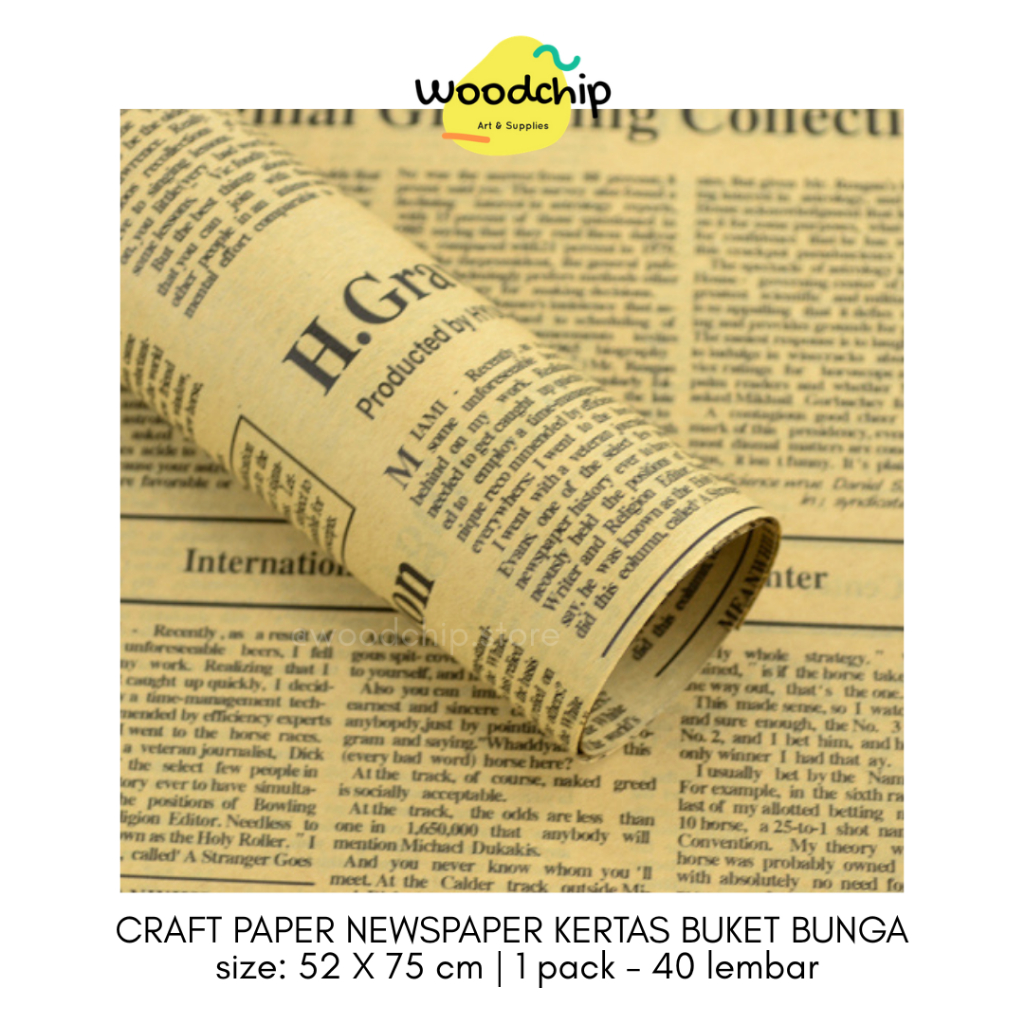 Jual Kertas Koran Terlengkap & Harga Terbaru Agustus 2026 | Shopee ...