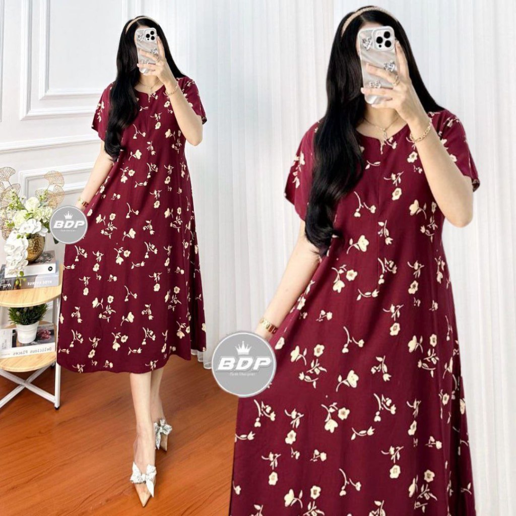 Jual Daster VIRAL Arab Zeema - Rayon Super Grade A dengan Resleting Depan Busui Daster Kekinian ...