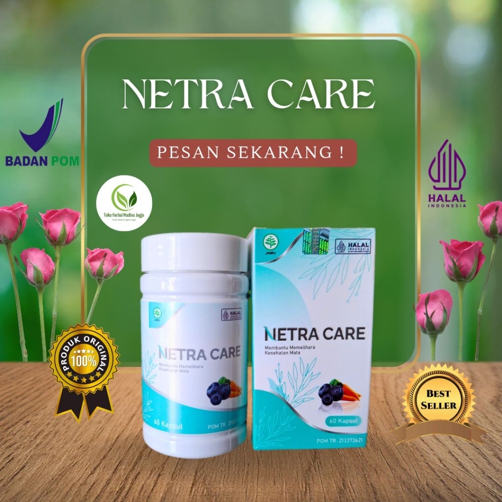 Jual Kapsul Netra care Original Asli Obat Herbal Mata Alami Bisa COD ...