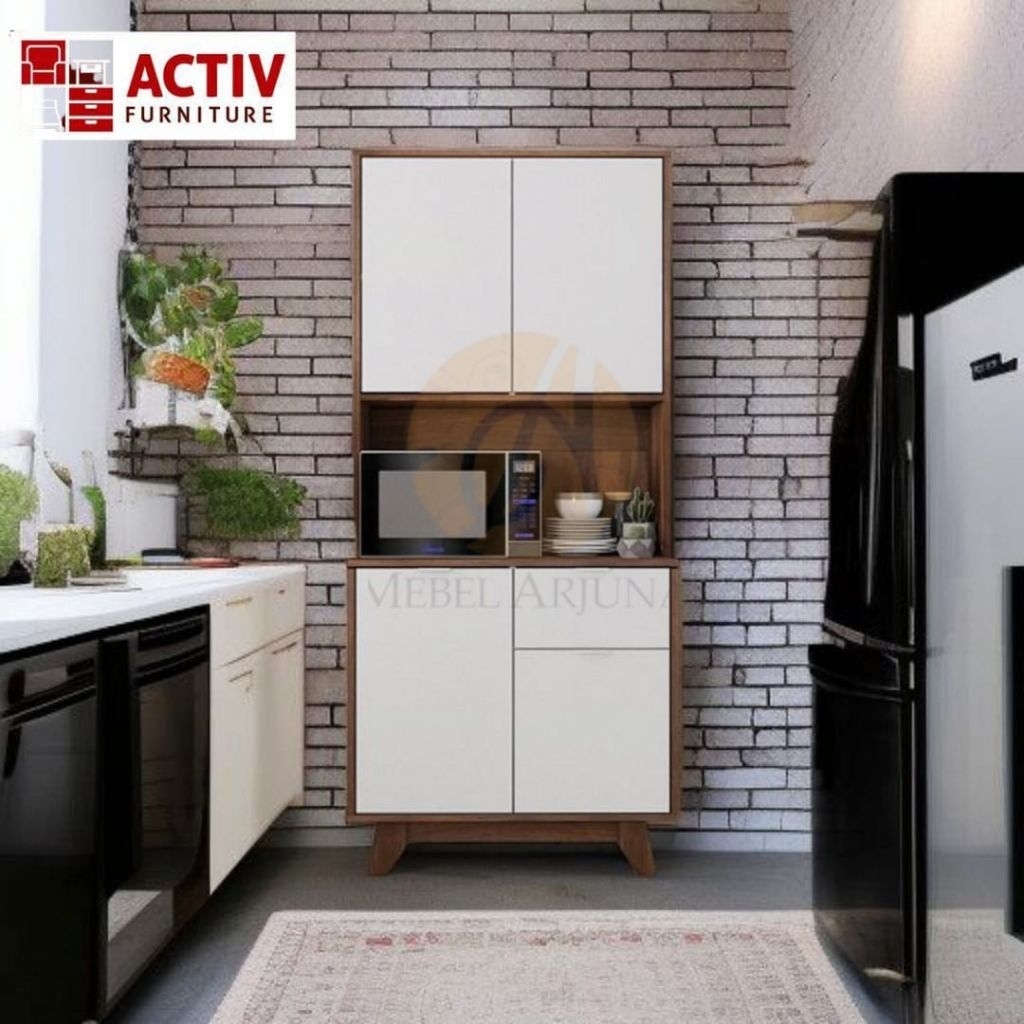 Jual ACTIV LOTUS KC 80 Lemari Dapur Lemari Piring Kitchen set 2 Pintu ...