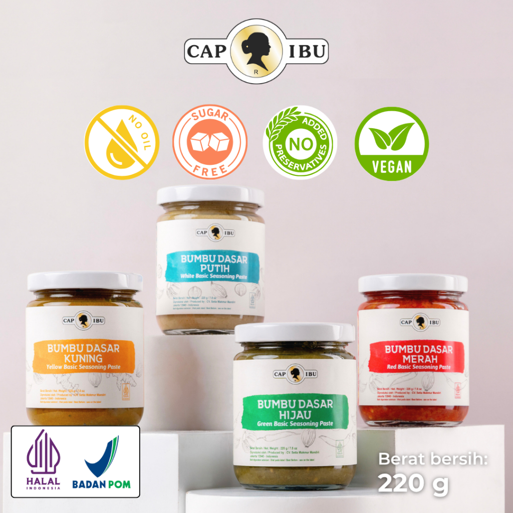 Jual CAP IBU Combo Bumbu Dasar - Isi 2 x 220 gr | Shopee Indonesia