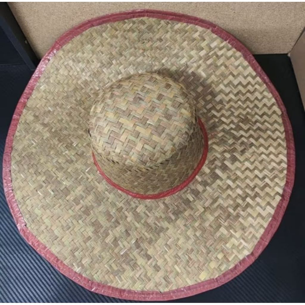 Jual Topi tani di buat dari bahan anyaman purun, tidak panas, awet dan ...