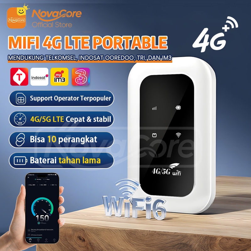 Jual Modem WiFi 4G LTE Portable Router Mini | Mifi Hotspot WiFi Saku ...