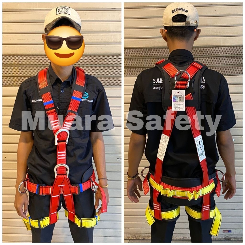 Jual Fullbody Harness Haidar Mx56 5D-Ring Original | Shopee Indonesia