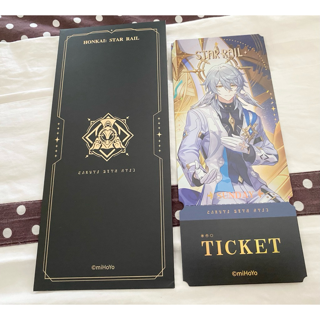 Jual Official Sunday astral express ticket boarding pass hsr ...