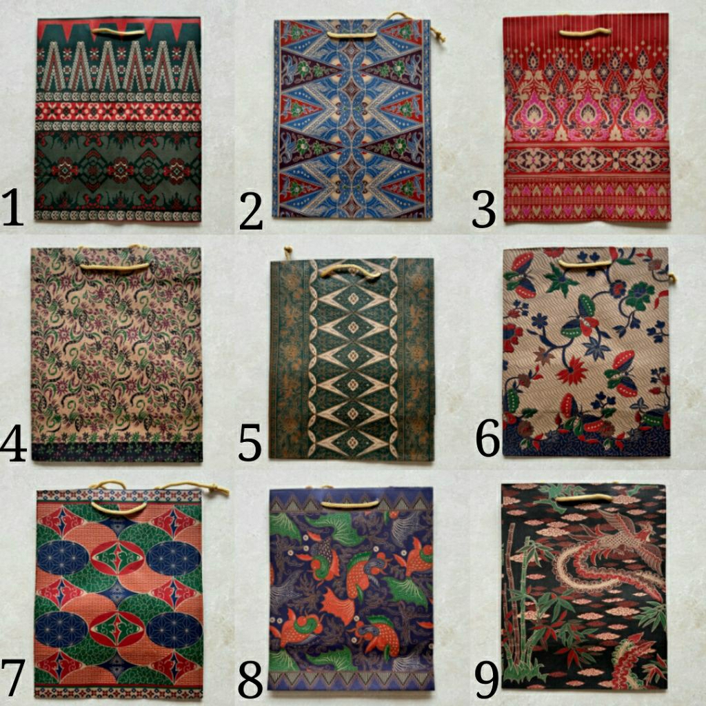 Jual Paperbag Batik Small Samson Doff / Paperbag Batik / Paperbag Motif ...