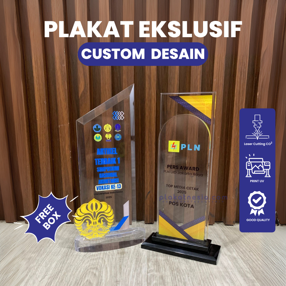 Jual PLAKAT AKRILIK CUSTOME | trophy custom, kado wisuda & souvenir ...