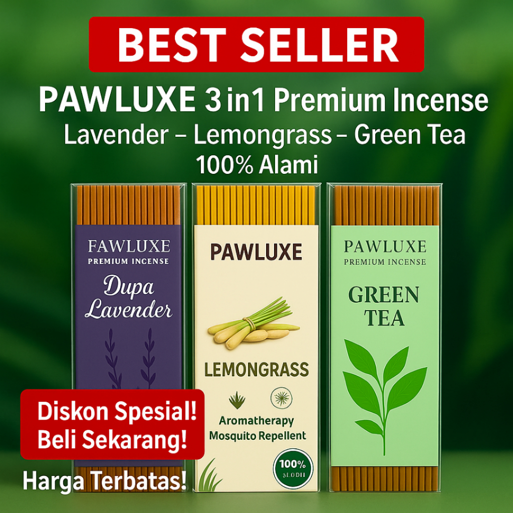 Jual Dupa Aromaterapi Paket Hemat Beli 3 Lebih Murah / Lavender, Green ...