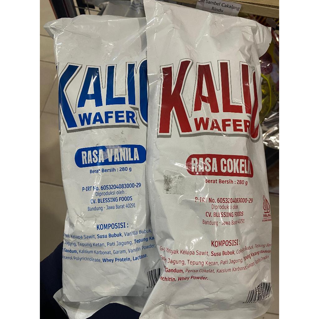Jual Kalio Wafer/ Kue Berbentuk Segitiga/ Memiliki 2 Varian Rasa ...