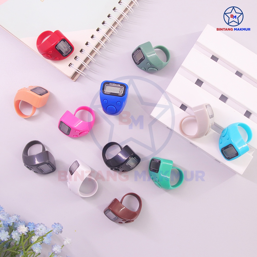 Jual Cincin Tasbih Digital Cincin Mini LED Alat Hitung Zikir ...