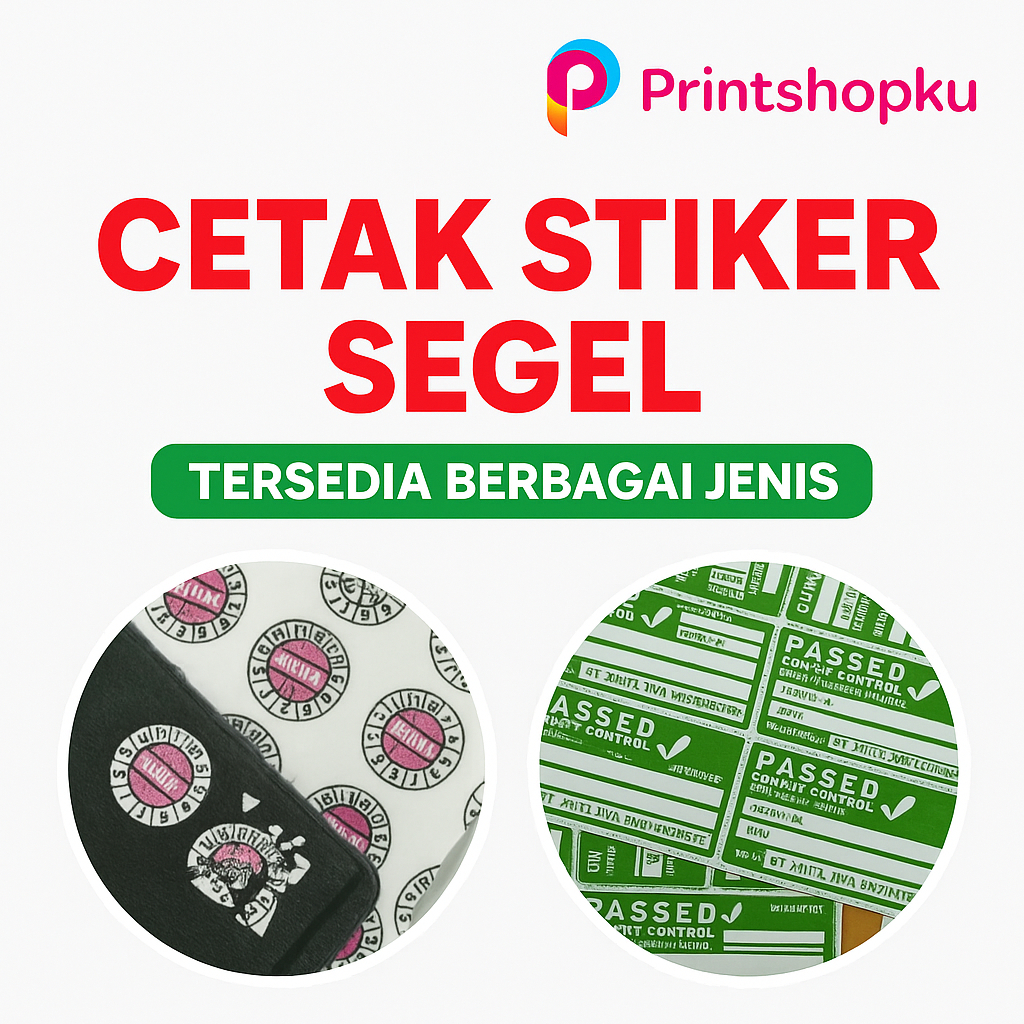 Jual Cetak STIKER SEGEL ANTI-RUSAK | Bisa Custom Logo Nama • Cocok ...