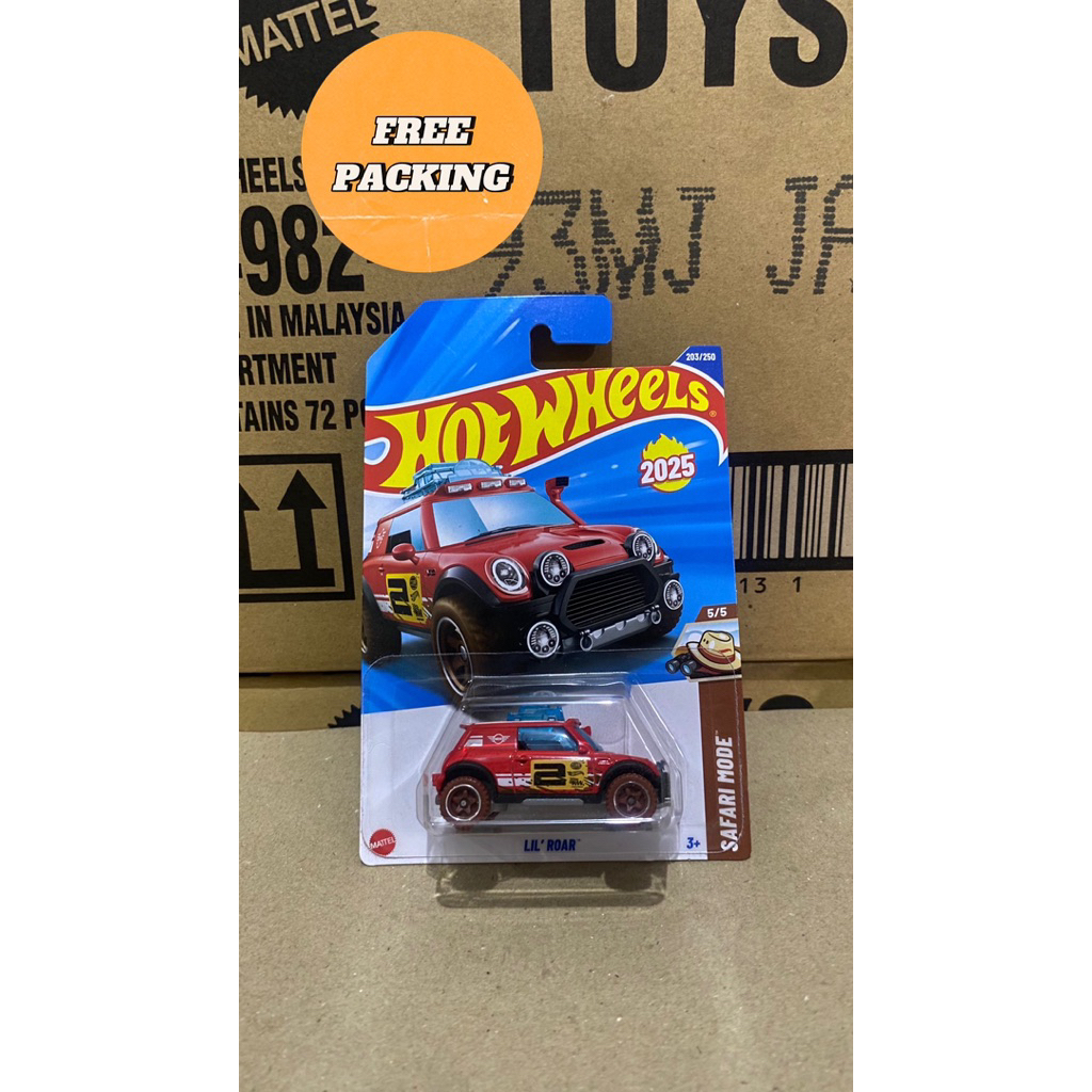 Jual Hotwheels Lil’Roar by Mini Cooper lot K 2025 | Shopee Indonesia