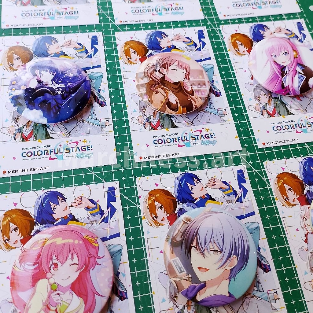 Jual PROJECT SEKAI COLOR FULL STAGE AESTHETIC PIN BROSS | Shopee Indonesia