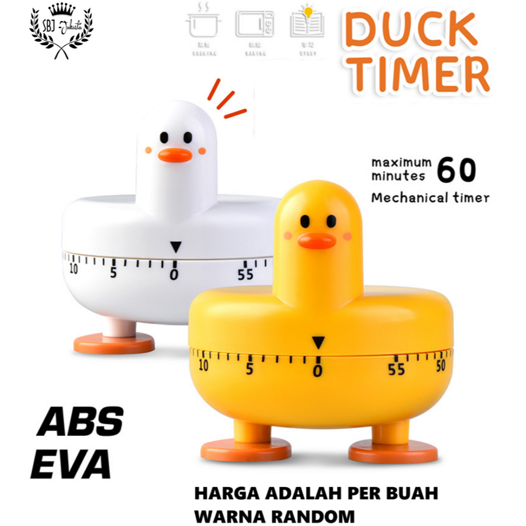Jual Pengukur waktu dapur / Timer Dapur mekanik / Cute Animal Timer ...
