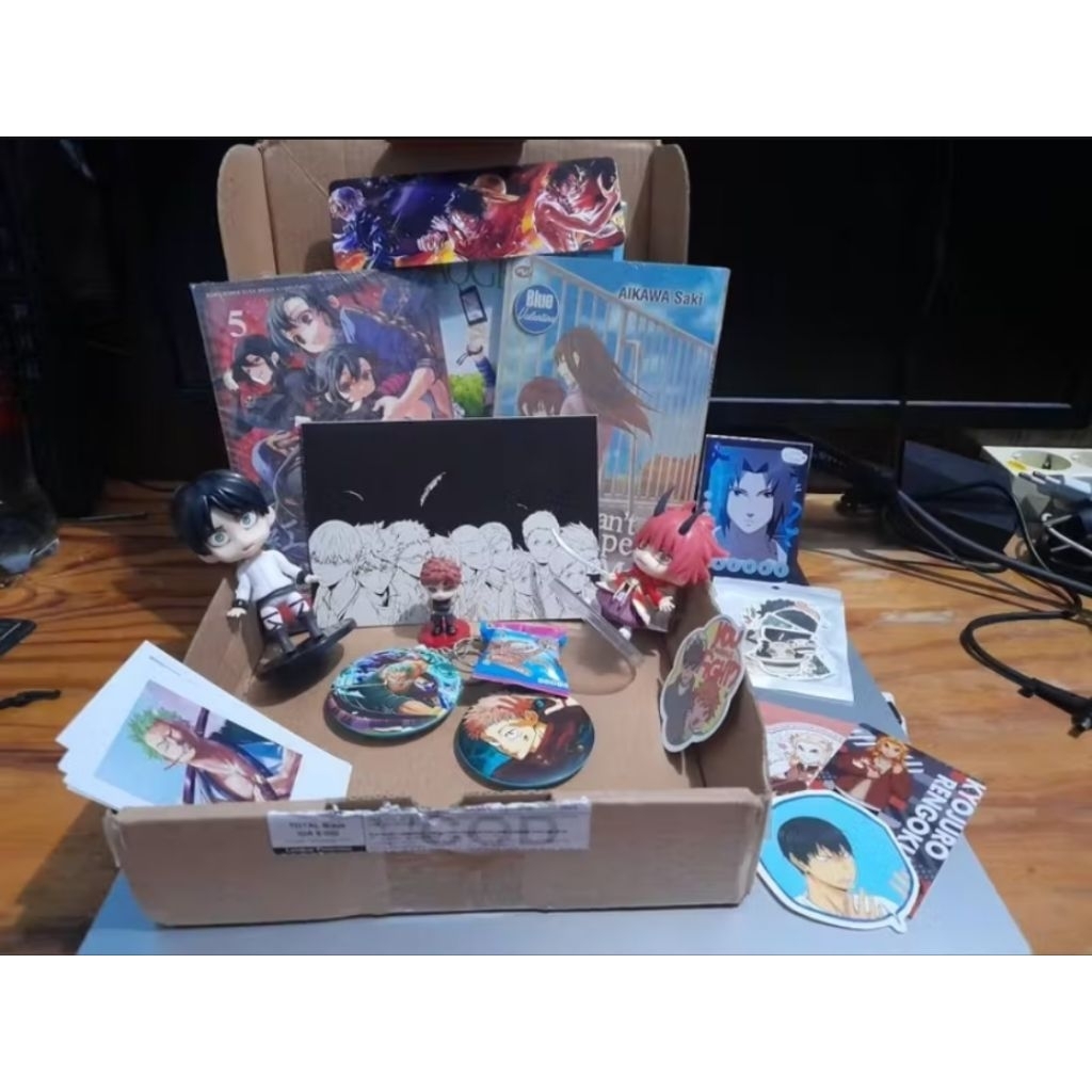 Jual Gacha box // Mystery box // Hampers Anime Murah Dapat Banyak Bonus ...