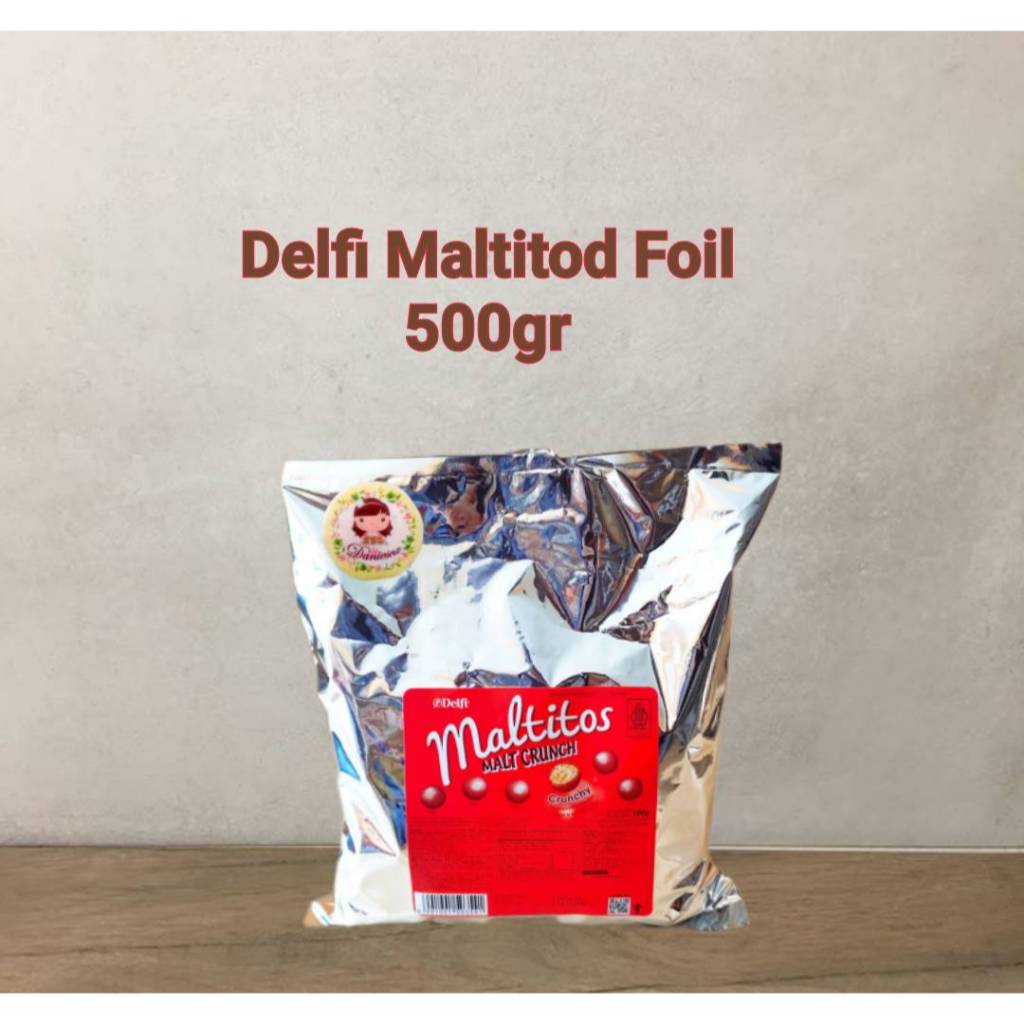 Jual Delfi maltitos 500 gr kemasan bulky bungkus silver foil 500gr ( ds ...