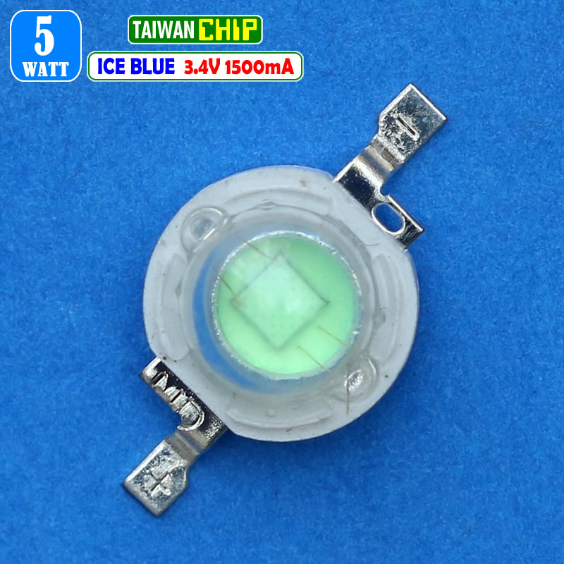 Jual HPL 5W Led 470nm 475nm Ice Blue Biru Es Lampu Led Strobo Senja ...