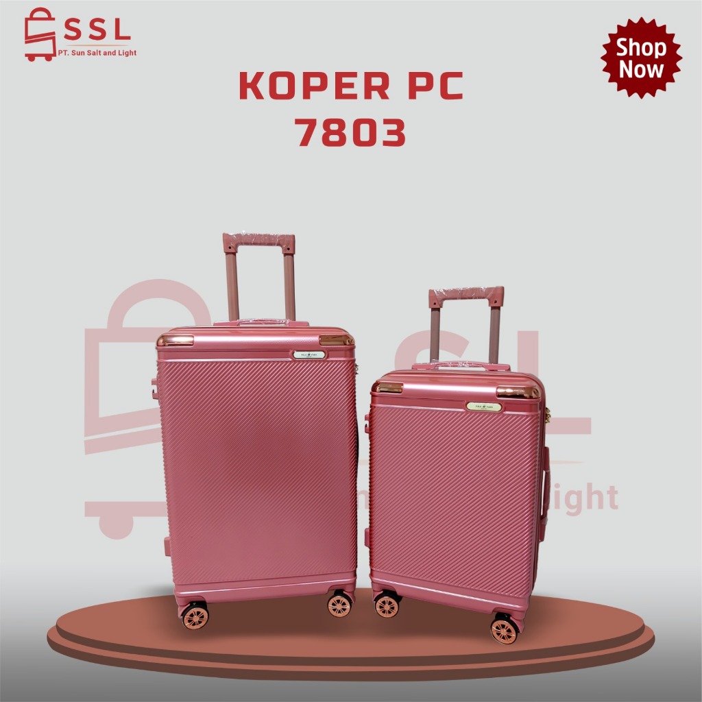 Jual Koper Premium Lokal V7803 V7807 Size 20/24 Policarbonate + Fiber ...